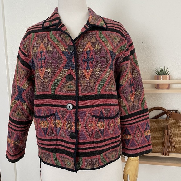 Jane Ashley | Jackets & Coats | Jane Ashley Women Med Multicolor ...